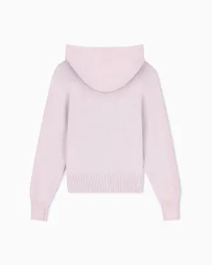 Armani Exchange Regular Fit Pullover In Knitted Cotton