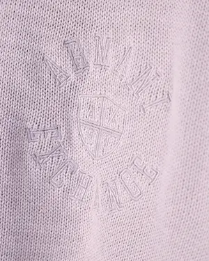 Armani Exchange Regular Fit Pullover In Knitted Cotton