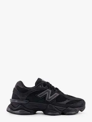 NEW BALANCE 9060 Mesh And Leather Sneakers - Black