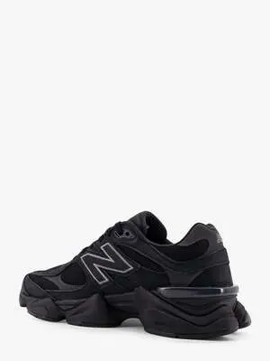 NEW BALANCE 9060 Mesh And Leather Sneakers - Black