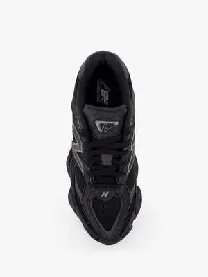 NEW BALANCE 9060 Mesh And Leather Sneakers - Black