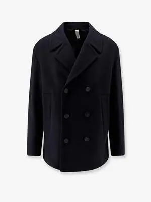 HEVO Virgin Wool Blend Peacoat