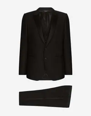 Dolce & Gabbana Abito Suits And Blazers Wool - Black