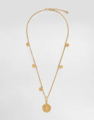 Dolce & Gabbana Metal Necklace With Logo Bijoux Metal