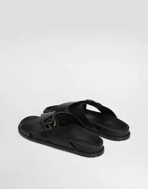 Dolce & Gabbana Calfskin Sandal Sandals And Slides