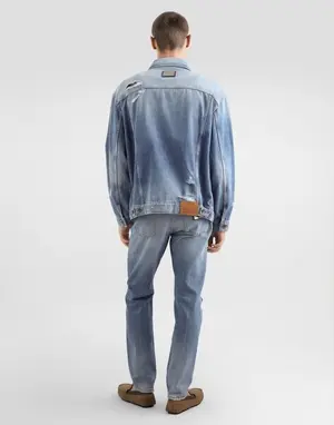 Dolce & Gabbana Denim Jacket Denim Multi-colored