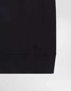 Dolce & Gabbana Silk Polo Shirt Sweaters And Cardigans