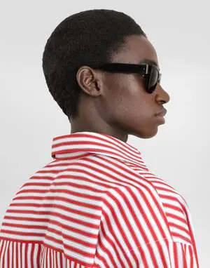 Dolce & Gabbana Striped Poplin Shirt Shirts