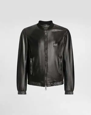 Dolce & Gabbana Giubbotto Coats And Jackets - Black