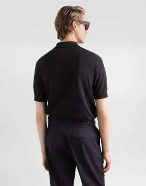 Dolce & Gabbana Cotton Polo Shirt Sweaters And Cardigans - Blue