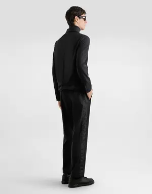Dolce & Gabbana Wool Canvas Jacket Coats And Jackets