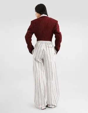 Dolce & Gabbana Striped Poplin Shirt Shirts And Tops Multi-colored