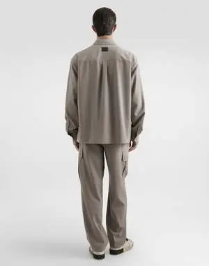 Dolce & Gabbana Wool Canvas Tailored Trousers