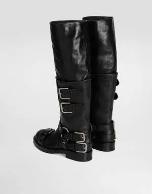 Dolce & Gabbana Horse Leather Boots Boots And Booties