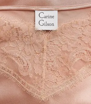 Carine Gilson Silk Cérès Lace Camisole