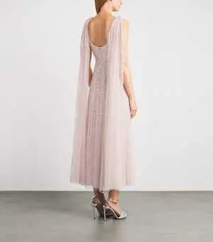 NEEDLE & THREAD Moonlight Sequin Maxi Dress