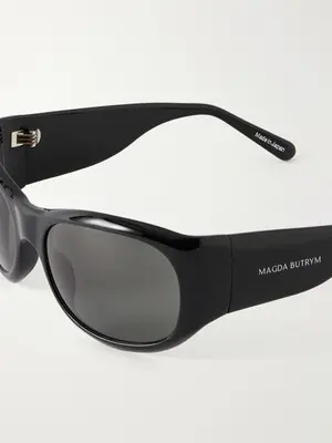 Magda Butrym Round-frame Acetate Sunglasses