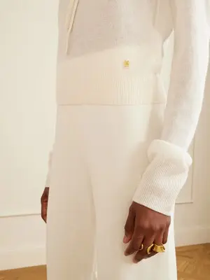 Eterne Embellished Cashmere Hoodie