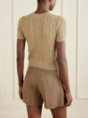 Ralph Lauren Cable-knit Cashmere Sweater