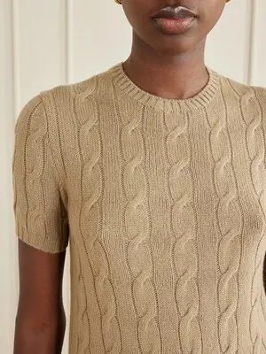 Ralph Lauren Cable-knit Cashmere Sweater