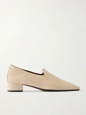 HERBERT LEVINE Soft Touch 35 Leather Loafers - Neutrals