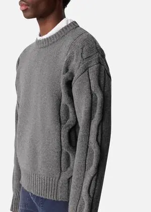 Axel Arigato Beam Cable-knit Sweater
