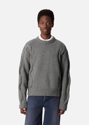 Axel Arigato Beam Cable-knit Sweater