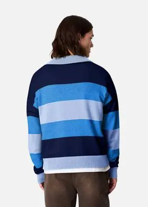 Axel Arigato Marine Polo Sweater - Blue