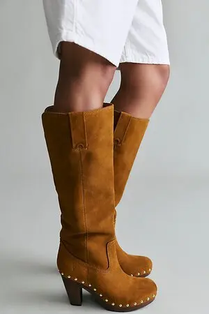 THE FRYE COMPANY Cindy Pull-on Knee-high Boots