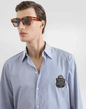 Dolce & Gabbana Striped Martini Shirt Shirts
