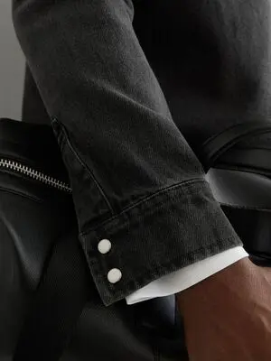 REISS Denim Western Overshirt