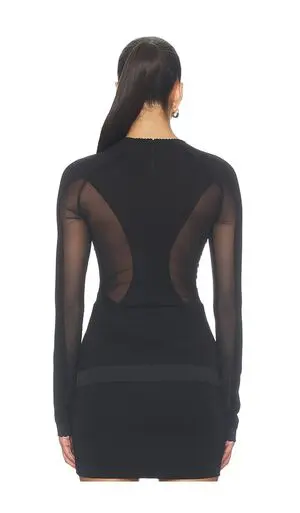 Attico Ponte Jersey Top In . Also