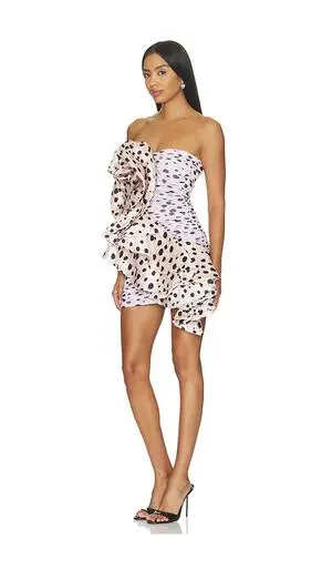PatBO Peony Dots Mini Dress In . Also