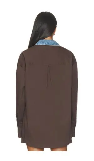 SEROYA Gill Poplin Shirt In . Also