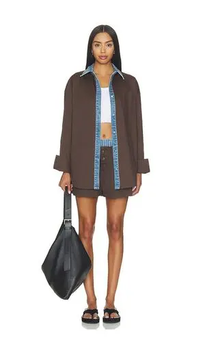 SEROYA Gill Poplin Shirt In . Also