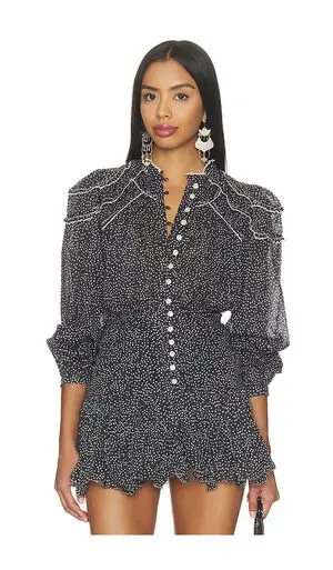 Isabel Marant Étoile Christa Blouse In . Also - Black