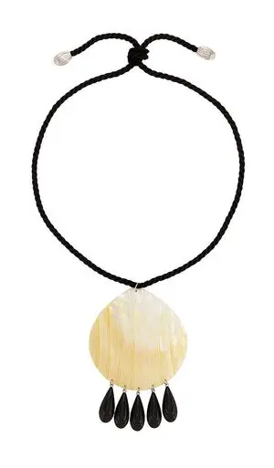 JULIETTA Iris Necklace - Black