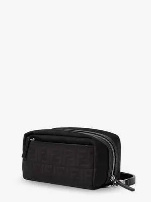 Fendi Ff Zucca Jacquard Fabric Clutch Bag
