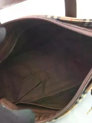 Burberry 2000s Haymarket Check Handbag