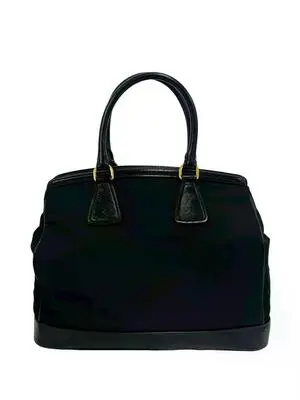 Prada 2013-2026 Saffiano Trimmed Tessuto Handbag