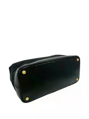 Prada 2013-2026 Saffiano Trimmed Tessuto Handbag