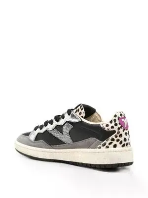Victoria Beckham Leopard-print Panelled Sneakers