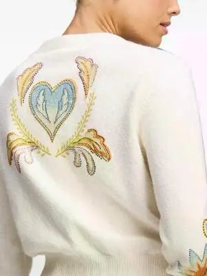 Cinq À Sept Nikko Heirloom Embellished Cardigan