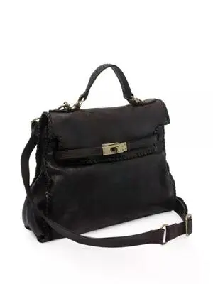 CAMPOMAGGI Ginevra Leather Shoulder Bag