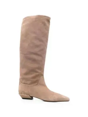 Paris Texas Bettina Pointed-toe Suede Boots
