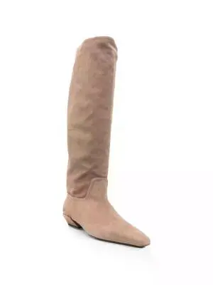 Paris Texas Bettina Pointed-toe Suede Boots