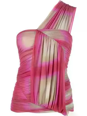 Rick Owens Edfu Asymmetric Top - Pink