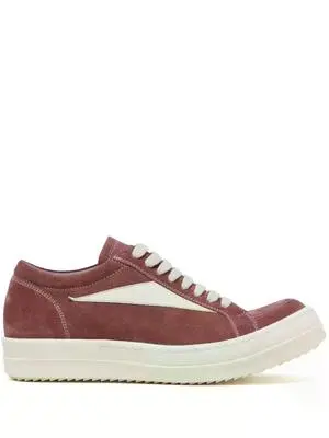 Rick Owens Vintage Low-top Suede Sneakers - Pink