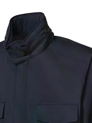 Loro Piana High-neck Multi-pocket Jacket