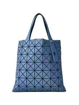 Issey Miyake Prism Denim Geometric Panelled Tote Bag - Blue